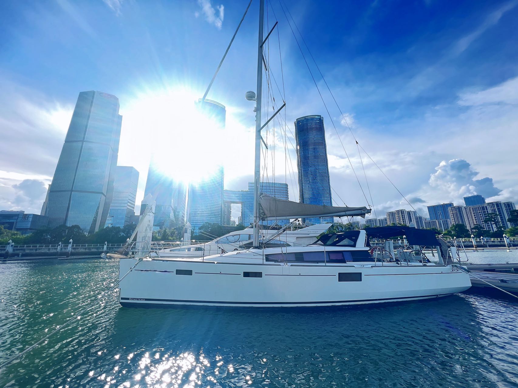 French Beneteau sailing ship 43FT - Boat Market Hong Kong